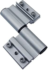 FAPIM Heavy Aluminium Door Hinge Black RAL 9005 – for Set of 17 – 5681/ ...