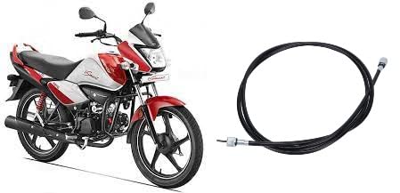 WHEEL DRIVE Compatible with Hero Splendor Plus Speedometer Cable Old ...