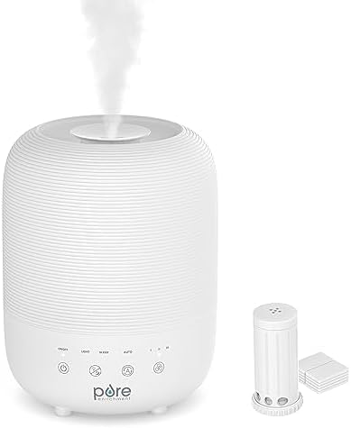 Amazon.com: Pure Enrichment® HUME™ Sense Top-Fill Humidifier Bundle - 1 ...