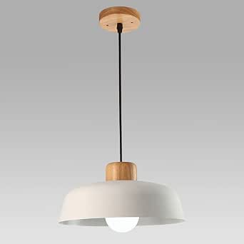 Ceiling Pendant Light , Led Lights Modern Simplicity Wooden Handle ...