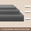 Amazon.com: Sleepmax Extra Firm Mattress Topper Queen Size 3 Inch ...