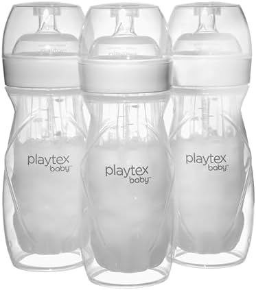 Amazon.com : Playtex Baby Anti-Colic Nurser Bottle with Pre-Sterilized ...