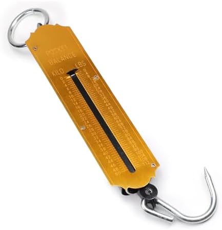 Utoolmart Spring Balance Hanging Hook Handheld Metal Weighing Scale ...