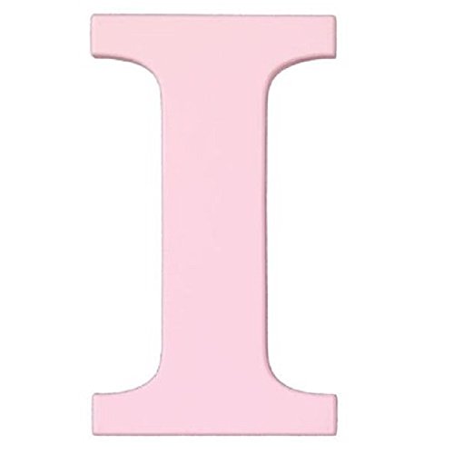 Amazon.com: 8-Inch Wall Hanging Wood Letter I Pink : Baby