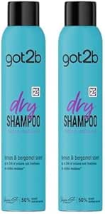 got2b Fresh It Up, No Rinse Spray to Refresh Hair in Between Washes, No White Residue, Dry ...