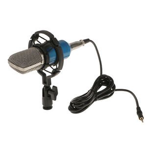 BM700 Condenser Microphone Recording Speech Studio Mic with Shock Mount ...