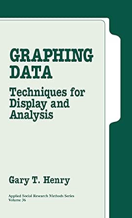 Amazon.com: Graphing Data: Techniques for Display and Analysis (Applied ...