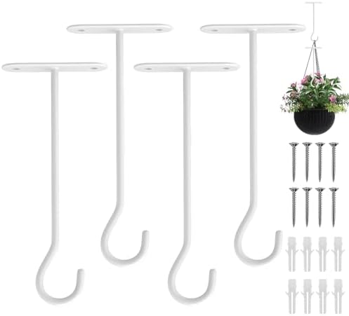 Amazon.com: AnDock 6 Inch Ceiling Hooks for Hanging Plant, Hanger for ...
