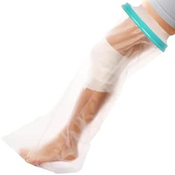 Leermine Waterproof Leg Cast Cover for Shower, Adult Cast Protector ...