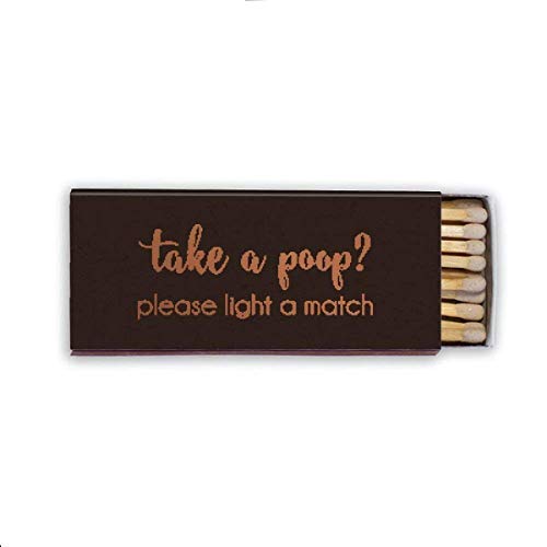 Amazon.com: Foil Take A Poop Matches : Handmade Products