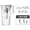 Amazon.co.jp: クリンスイ 浄水器 ポット型 カートリッジ計1個入り [本体CP503-GR]ろ過水容量:1.1L 全容量:1.7L 収納しやすいスマートサイズ PFOS/PFOA ...