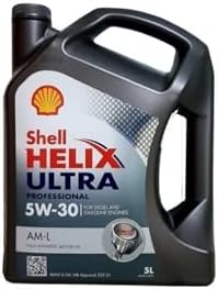 ACEITE SHELL HELIX ULTRA PROFESSIONAL 5W-30 AM-L 5L : Amazon.es: Coche y moto
