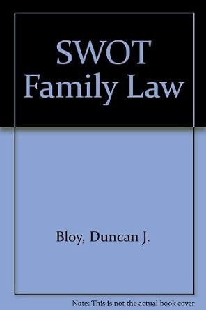 SWOT: Family Law | Amazon.com.br