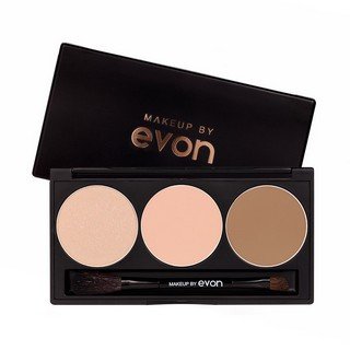 Amazon.com : Makeup by Evon #HDReady Contour Palette (01 Vanilla Latte ...