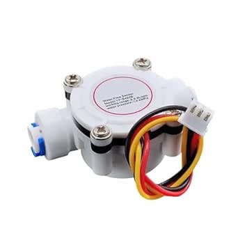 Flow Sensor Meter Digital Pipeline Water Flow G1/4" Water Meter Flow ...