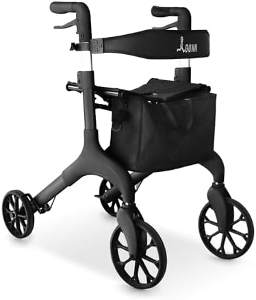 Amazon.com: MAXWALK Rollator Walker with Seat, Tall Walkers for Seniors ...