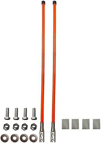 Amazon.com: SUONE 36''Snow Plow Blade Markers Guides Kit 304 Vertical ...