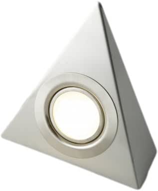 Triangle Halogen Under Cabinet Light Stainless Steel : Amazon.co.uk ...