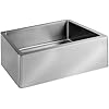 Porcher 35120-01.075 24-Inch London Farm Sink with Rack, Stainless ...