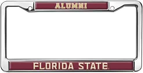 Amazon.com: FSU Florida State Alumni Chrome License Plate Frame ...