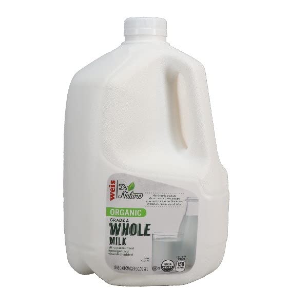 Amazon.com: Weis by Nature, Milk Whole, 128 Fl Oz : Grocery & Gourmet Food