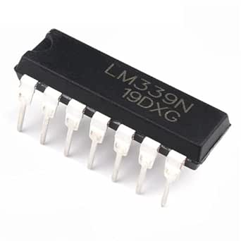 Amazon | 10 個 LM339N DIP14 LM339 DIP 339N DIP-14 クワッド単電源コンパレータ IC ...