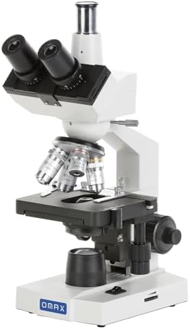 OMAX 40X-2000X Lab Trinocular Biological Compound LED Microscope with ...