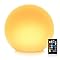 Mr.Go 6-inch RGB Color-Changing LED Globe Orb Light w/Remote, Mood Lamp ...