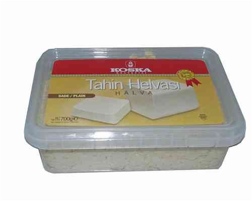 Amazon.com : Plain Halva – 1.5lb (680g) : Halva Candy : Grocery ...