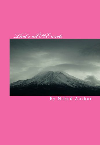 Amazon.com: That's all HE wrote eBook : Mitchiner, Jason: Kindle Store