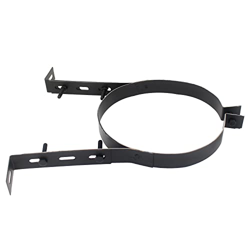 Chimney Wall Support Bracket Pellet Stove Pipe Strap Adjustable Wood ...