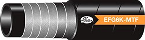 Gates 20EFG6K-MTFXCTN Synthetic Rubber Spiral Wire Hose, SAE 100R15 ...