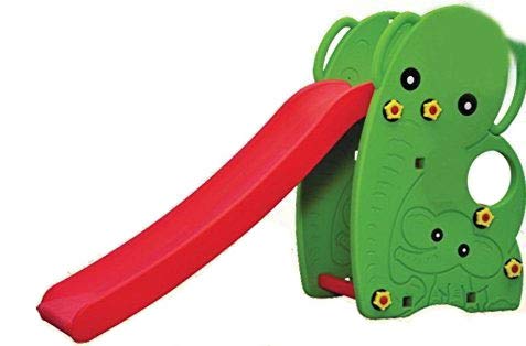 Baybee Kids School Garden Elephant Slide ( Size: 163Cm X 81Cm X 106Cm ...