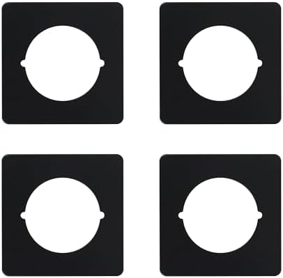 Rsoise Scar Plate for Door Knob Square,Door Knob Reinforcement Plate ...