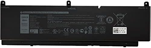 Amazon.com: IZKROR PKWVM 95Wh Battery Replacement for Dell Precision ...