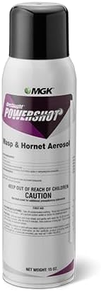 Amazon.com: MGK Onslaught® PowerShot Wasp & Hornet Aerosol | Kills ...