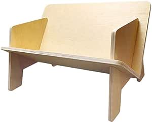 Insun Desktop Bookshelf Small Wooden V-shaped Storage Display Stand ...