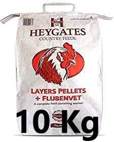 Heygates Layer Pellets + Flubenvet Value Buy 10kg : Amazon.co.uk: Pet ...