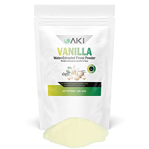 Aki Vanilla Powder ( 1 lb / 454gr ) Extract From Beans Water Extracted ...
