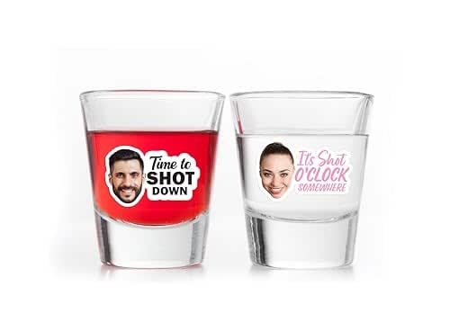 Amazon.com: Stickers for Shot Glasses 30ct. ONLY STICKERS - 21st bday ...
