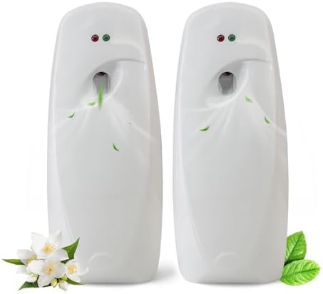Amazon.com: Automatic Air Freshener Spray Dispenser (2-Pack) Wall ...