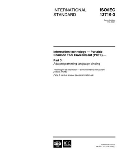ISO/IEC 13719-3:1998, Information technology - Portable common tool ...
