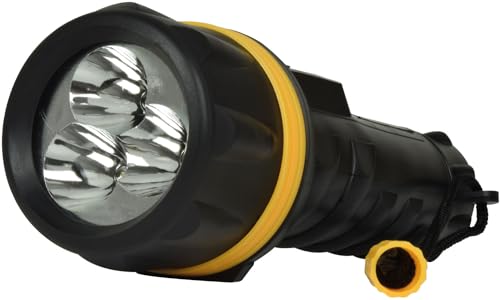 RT5149 Heavy Duty LED Rubber Torch Weather Resistant Powered by 2 x D ...