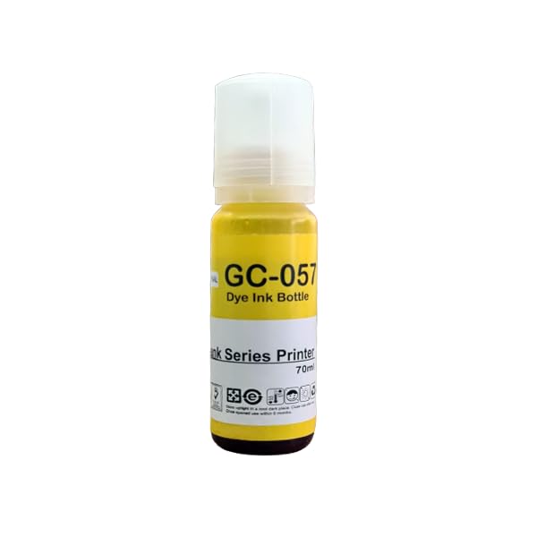 GC ORIGINAL 057 Compatible Ink for Epson Inktank Printer – Yellow (70gm ...