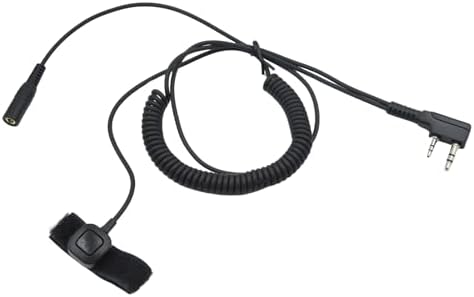 Amazon.com: BTECH Universal 2-Pin K1 to 3.5mm Audio Adapter with One ...