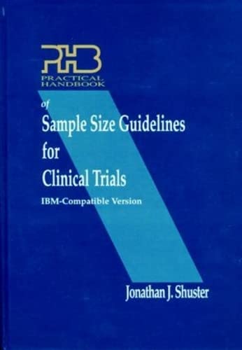 Buy Practical Handbook of Sample Size Guidelines for Clinical Trials ...