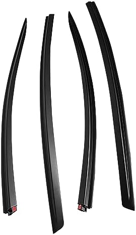 Amazon.com: IKON MOTORSPORTS, Window Visors Compatible with 2017-2024 ...