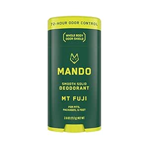 Amazon.com : Mando Whole Body Deodorant For Men - Smooth Solid Stick ...