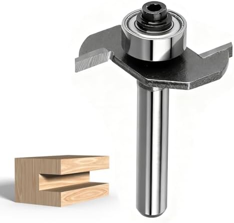 2mm T Slot Router Bit 1/4" Shank 3/32" Slot Cutter Bit Biscuit Jointer ...