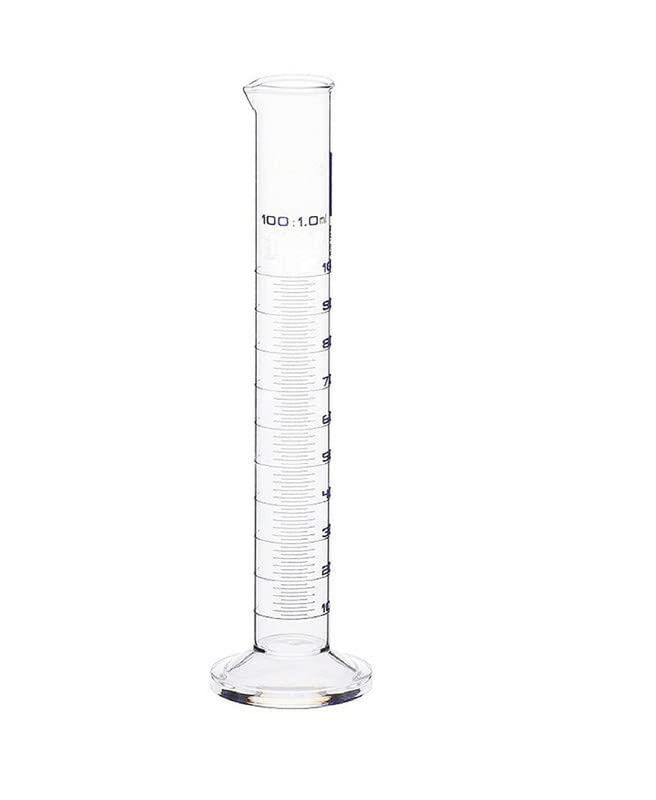 Buy Gian Scientific Glass Graduated Measuring Cylinder 100ml Graduated ...